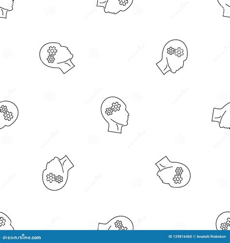 Solving Problem Pattern Seamless Vector Stock Vector Illustration Of Bulb Intelligence 129816460