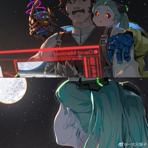 Rebecca And Falco Cyberpunk And 1 More Drawn By Huozhazha Danbooru