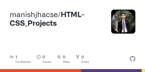 Github Manishjhacse Html Css Projects