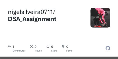 Github Nigelsilveira0711dsaassignment