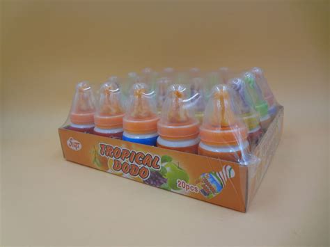 Colored Funny Baby Nipple Candy With Candy Powder Assorted Fruit Flavor Hard Candy
