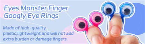 100pcs Eye Finger Puppetswiggly Eyeball Finger Puppet Eye