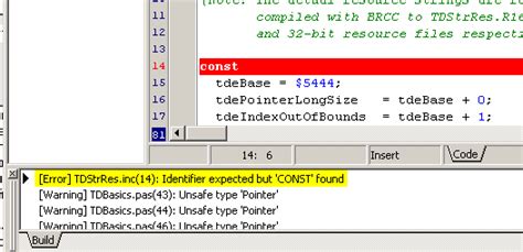 Compilation Why Doesnt Code From The Tomes Of Delphi Compile Stack Overflow