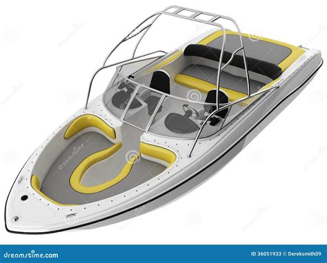 3d Rendering Of A Boat Stock Illustration Illustration Of Ship 36051933