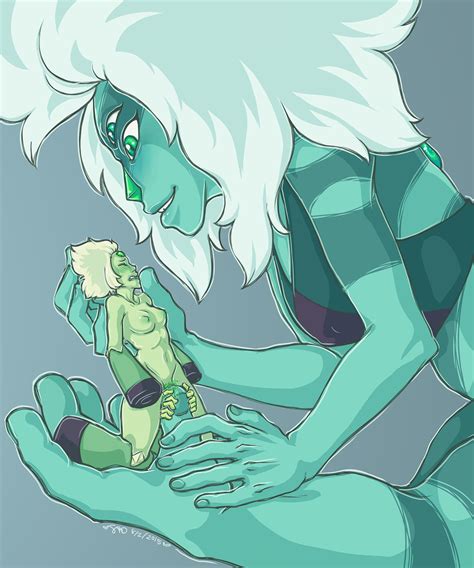 Rule 34 2girls Cartoon Network Gem Species Gem Fusion Green Skin