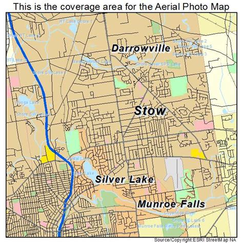 Aerial Photography Map Of Stow Oh Ohio