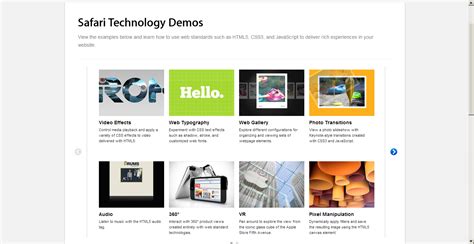 Ejemplos De Html5 Y Css3 De Apple Programación En Internet