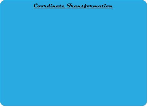 Robogrok Robotics 1 Camera Coordinates