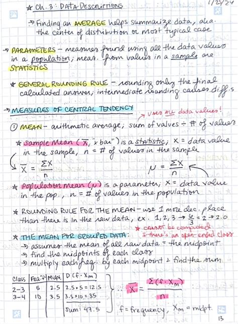 Ap Statistics Notes With Practice Problems 80 Pages Etsy Uk