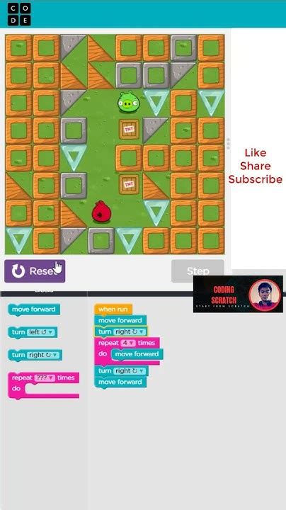 Lesson 1 Programming With Angry Birds Express Course Youtube