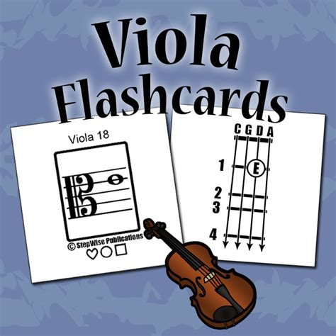Viola Clef Note Chart
