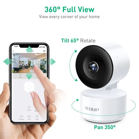 Edup 2k Ai Tracking Tuya Indoor Wifi Security Camera Odm Wholesale