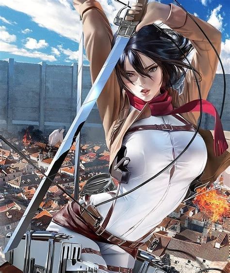 Feature Art Page On Instagram Mikassa Ackerman Follow Me Shareart Feature For More