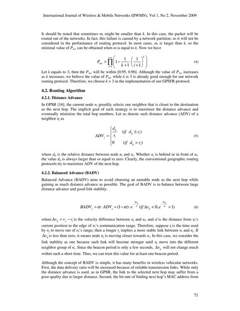 Gpsfr Gps Free Routing Protocol For Vehicular Networks With Directional Antennas Pdf