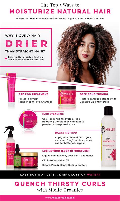 Hair Care Tips 5 Ways To Moisturize Natural Hair Mielle