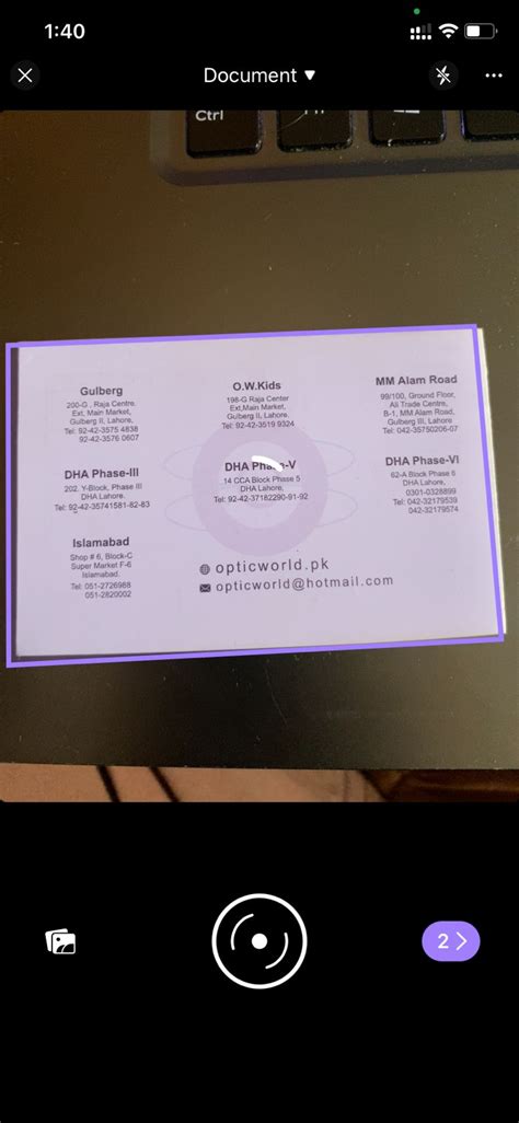 How To Scan Business Cards Into Excel Step By Step Updf