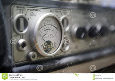 Keys And Toggle Keys On A Radio Stock Image Image Of Level Engineering 92149749