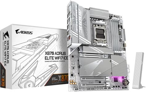Gigabyte B850 Aorus Stealth Ice Amd Am5 Motherboard Atx Ddr5 4x M 2 Pcie 5 0