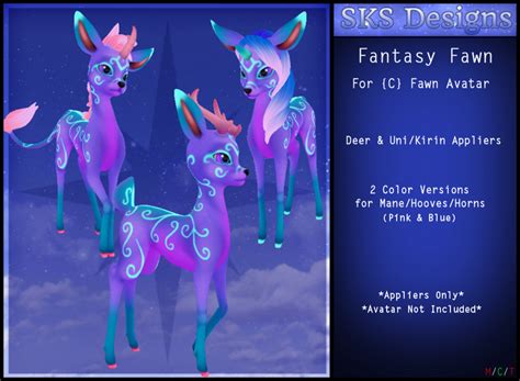 Second Life Marketplace Sks Fantasy Fawn Mod Kit