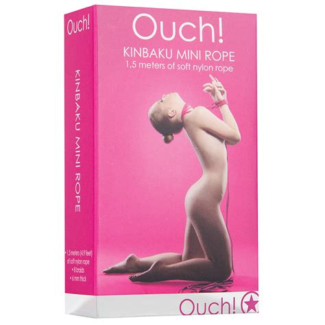 Ouch Kinbaku Mini Rope Pink
