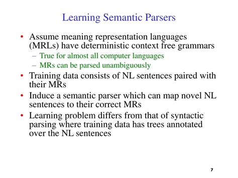 ppt using string kernels for learning semantic parsers powerpoint