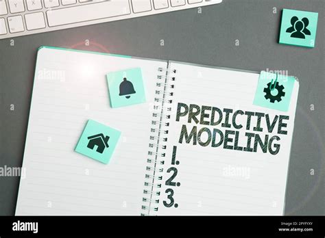 Handwriting Text Predictive Modeling Business Concept Maintenance Strategy Driven By Predictive