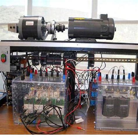 Dc Motor Wr Induction Generator Group Test Prototype Download Scientific Diagram