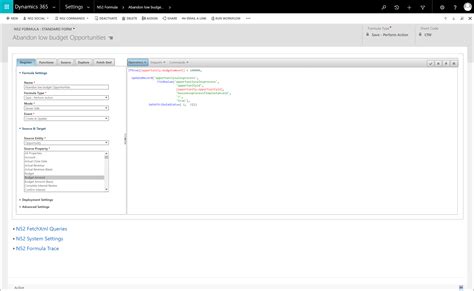 XRM Formula Abandon A Running Process North Support