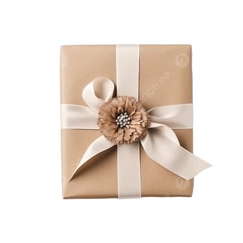 공예 종이로 포장된 장식이 있는 크리스마스 선물 상자 선물 상자 평면도 크리스마스 테이블 크리스마스 선물 상자 Png 일러스트 및 이미지 에 대한 무료 다운로드