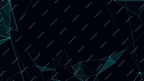 Premium Vector Business Futuristic Backdrop Network Connection Structure Cyberspace With