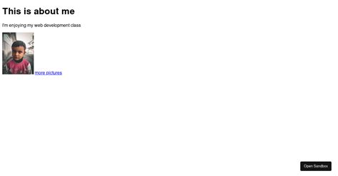 Assignment 1 Codesandbox