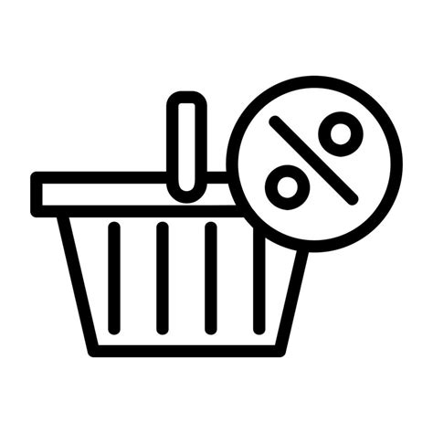 Discount Icon Vector Isolated Contour Symbol Illustration 9961125 Vector Art At Vecteezy