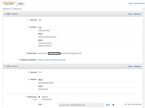 How To Configure Aws Console Connection With Sts Sample Configuration