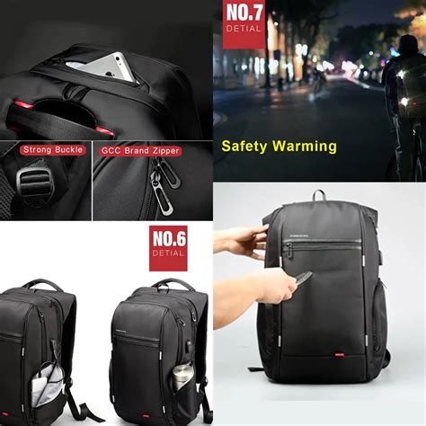 Kingsons KS3140W Business And Travel Backpack (Black) - ETCT
