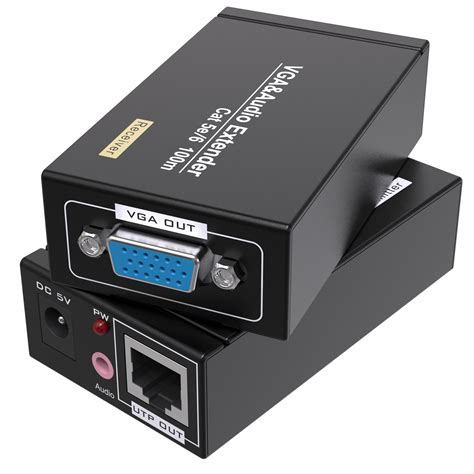Vga Cat5e Cat6 Extender 300ft Video Repeater Over Ethernet Cable Desertcart Kuwait