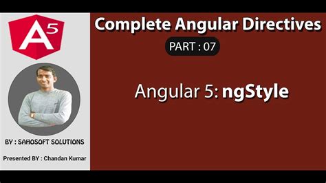 Part 7 Complete Angular Directives Ngstyle Youtube
