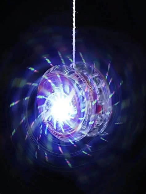 1 2 3 4 5 6pcs Randomly Sent Yo Yo Toys With Pull String Glow Flashing Cool Yo Yo Toys Yoyo Yo