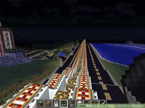 How To Build A Railway System On Minecraft With Pictures Minecraft Minecraft Designs System