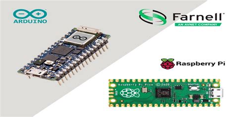 le schede di sviluppo arduino nano rp2040 connect e raspberry pi pico
