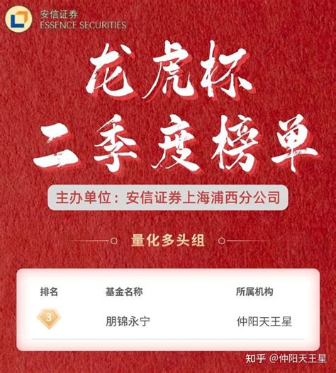 星讯动态 仲阳天王星六月榜单锦上添花，载誉而归！ 知乎