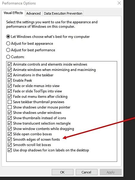 Windows 10 Performance Options Windows Spiceworks Community