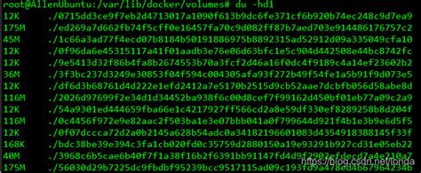 Linux 查看当前目录占用总空间大小计算当前目录空间 Csdn博客