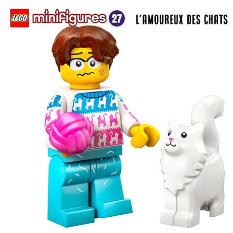 Minifigure Lego® Series 27 Cat Lover Super Briques