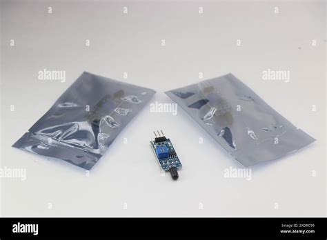 Flame Sensor Or Infrared Receiver Module With Sealed Pack On The