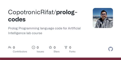 Github Copotronicrifatprolog Codes Prolog Programming Language Code