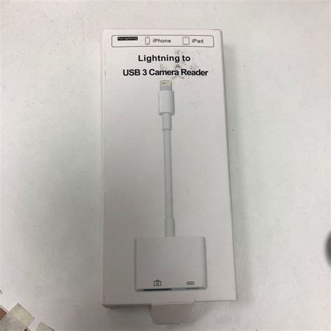 Lightning To USB Camera Adapter Computers Tech Parts Accessories Cables Adaptors On