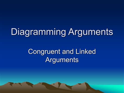 Diagrammingargumentsppt Diagrammingargumentsppt