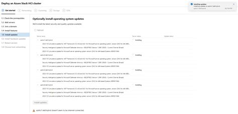 Azure Stack Hci Part Vi Using The Windows Admin Center To Deploy A Cluster This Is My Demo