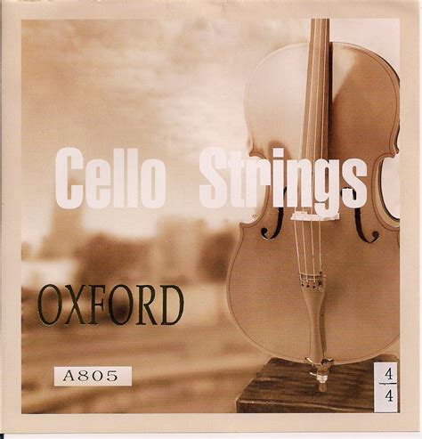 Oxford Cello Strings 4 4 AZG Musical Inc