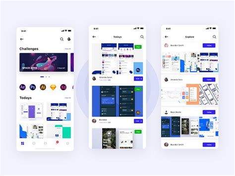 Uplabs Ui App Redesign Freebie For Figma And Adobe Xd